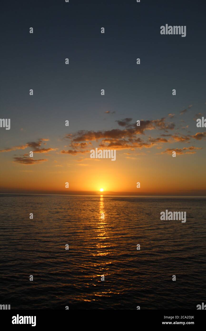 Photos of the sunset in different locations Stock Photo - Alamy