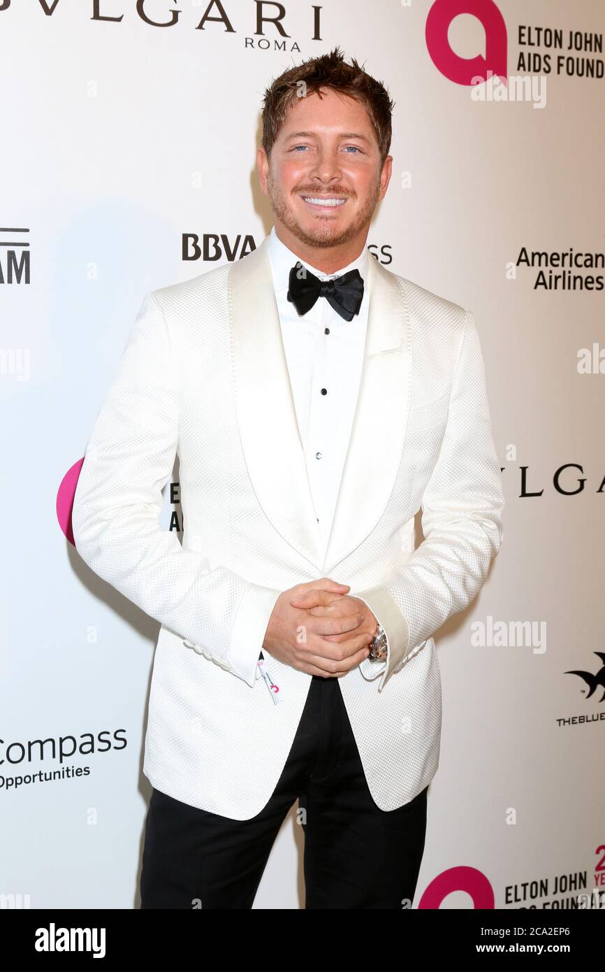 LOS ANGELES - MAR 4: Jacob Diamond at the 2018 Elton John AIDS ...