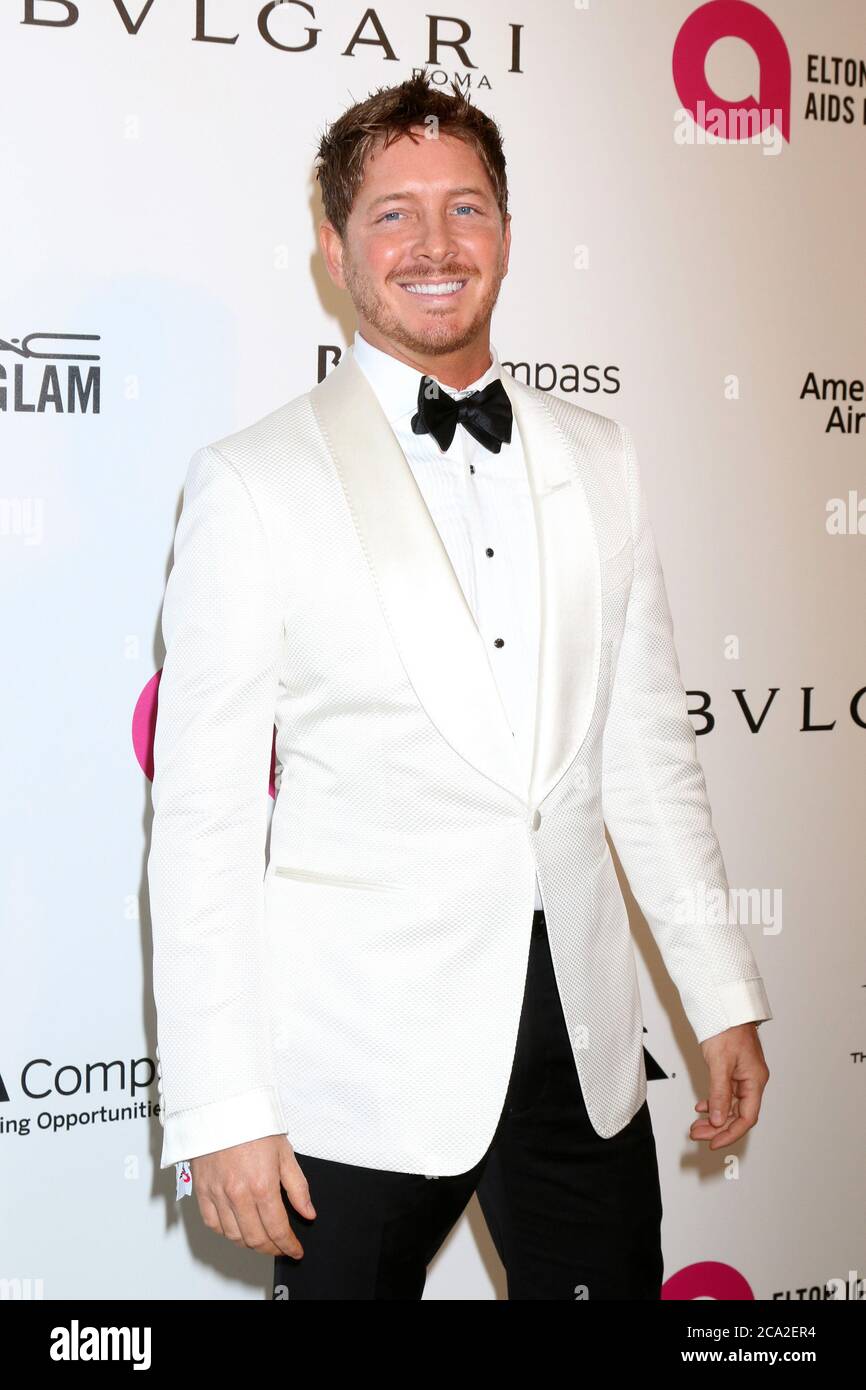 LOS ANGELES - MAR 4: Jacob Diamond at the 2018 Elton John AIDS ...