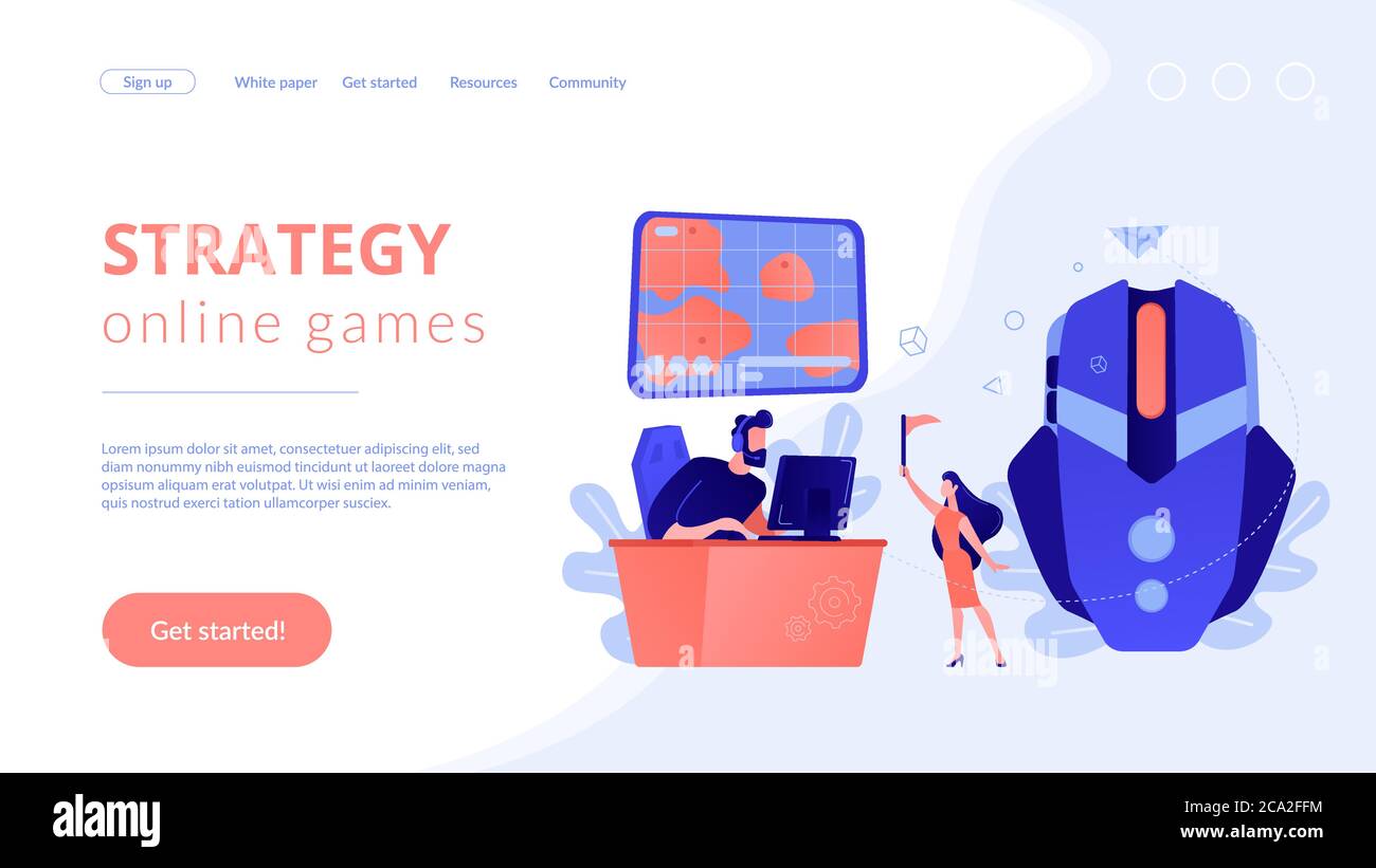 Real time strategy Stock Vector Images - Alamy