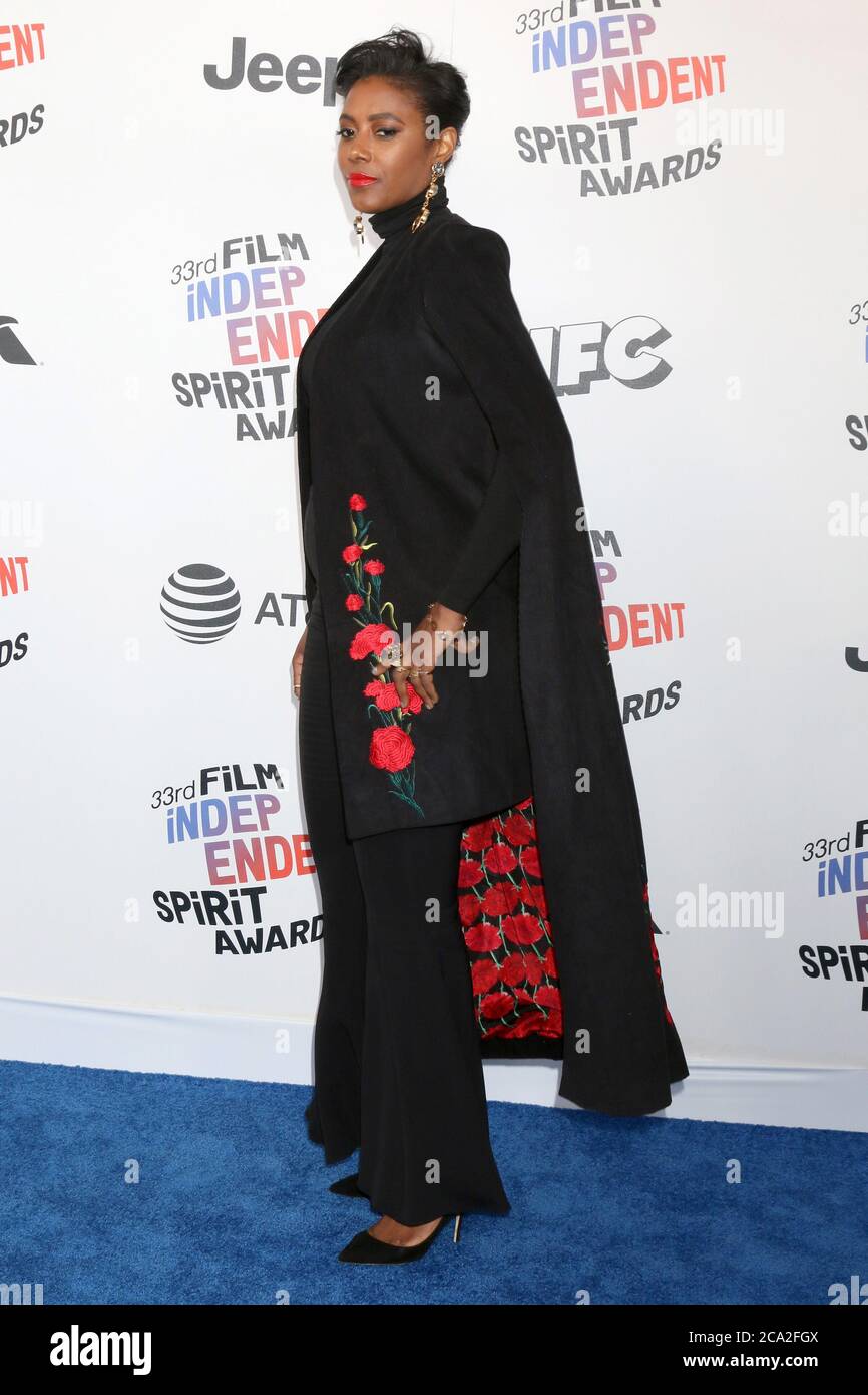 LOS ANGELES - MAR 3: Sarah M Broom at the 2018 Film Independent Spirit ...