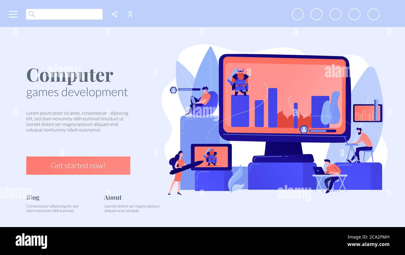 Videogame development hi-res stock photography and images - Alamy