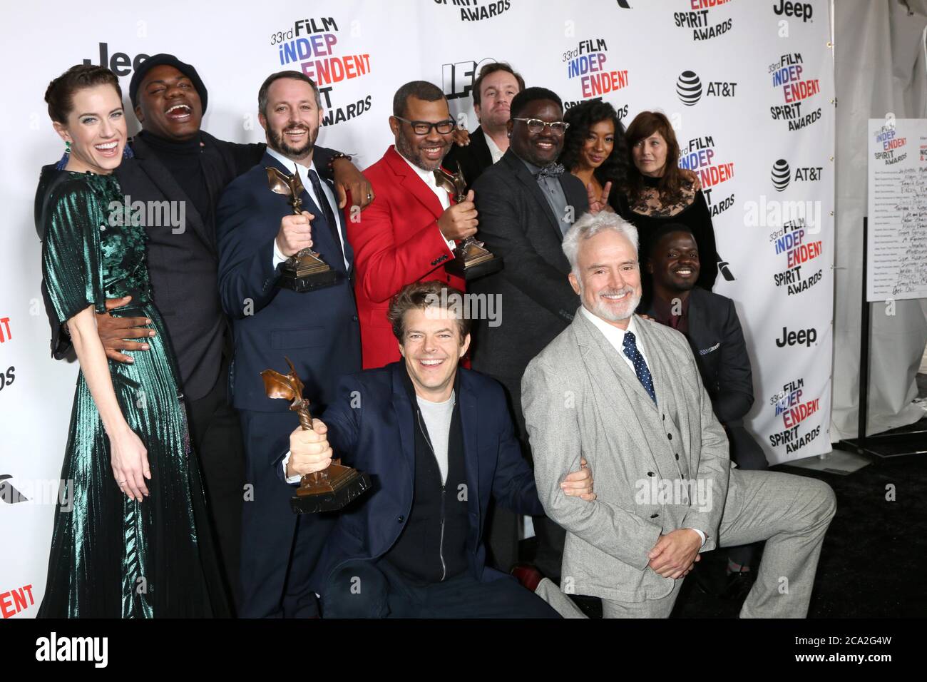 LOS ANGELES - MAR 3: Daniel Kaluuya, Jordan Peele, Allison Williams ...