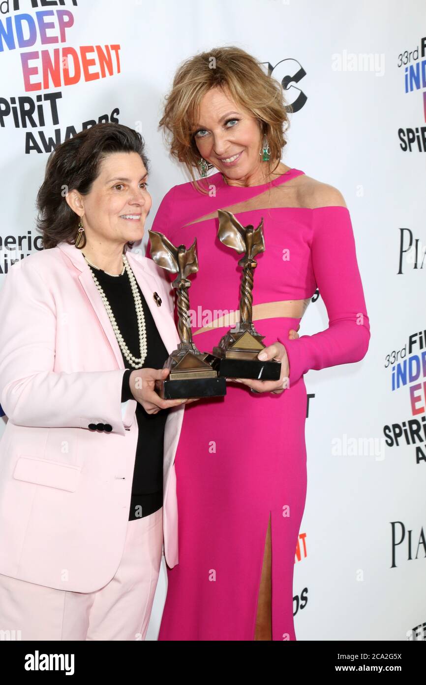 LOS ANGELES - MAR 3: Tatiana S Riegel, Allison Janney at the 2018 Film ...