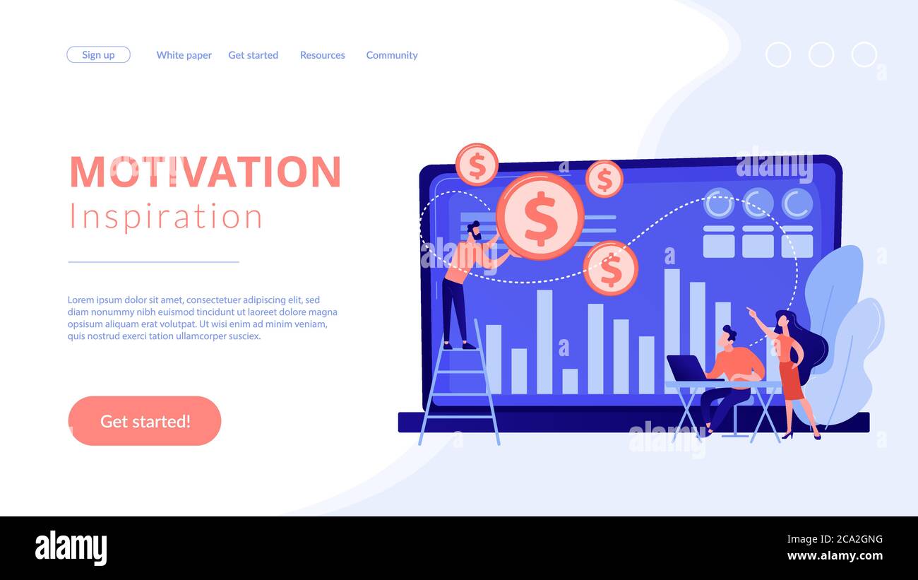 Data monetization concept landing page Stock Vector Image & Art - Alamy