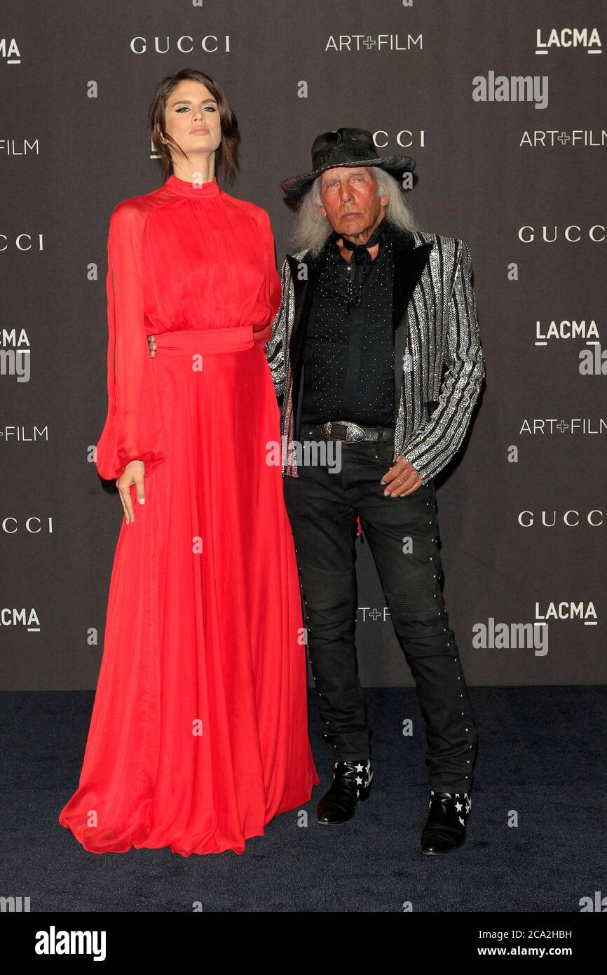 LOS ANGELES - NOV 3: Livia Pillmann, James Goldstei at the 2018 LACMA ...