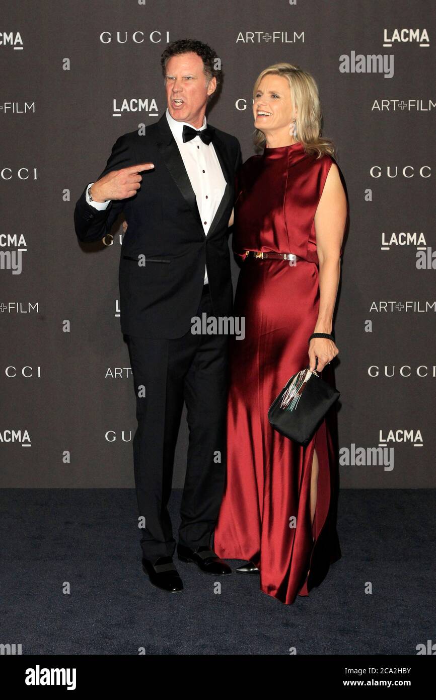 LOS ANGELES - NOV 3: Will Ferrell, Viveca Paulin at the 2018 LACMA: Art ...
