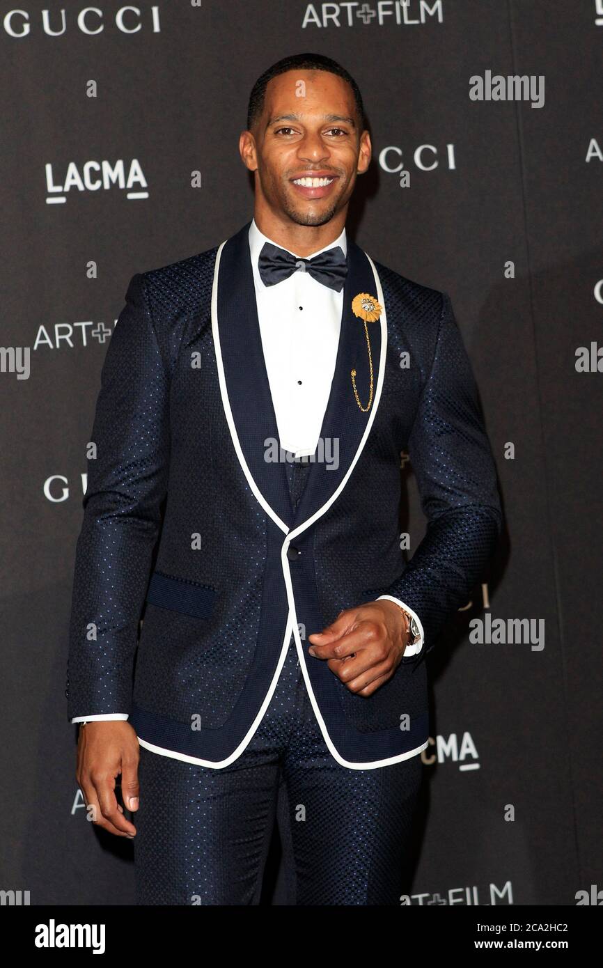 LOS ANGELES - NOV 3: Victor Cruz at the 2018 LACMA: Art and Film Gala ...