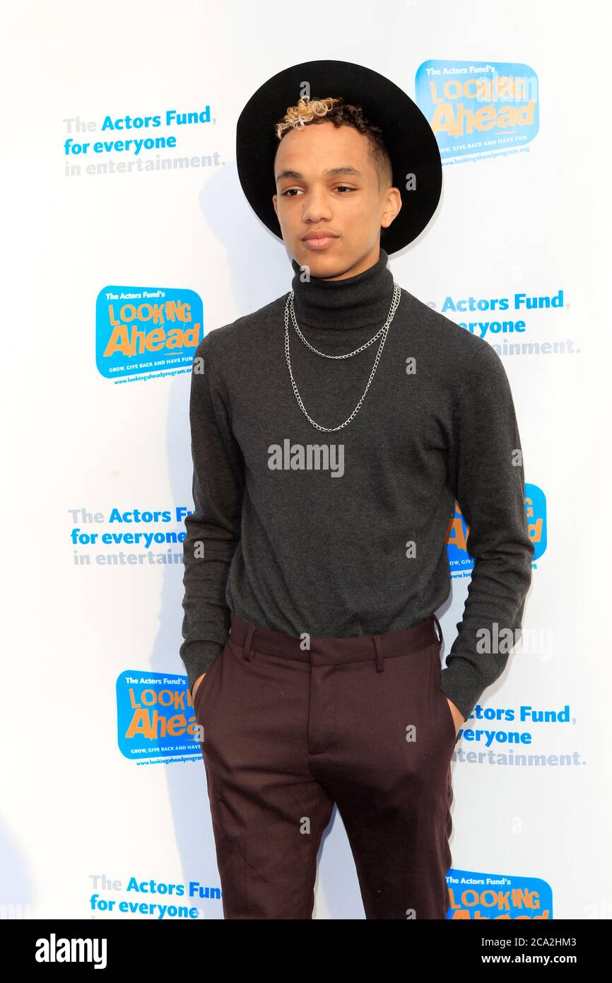 LOS ANGELES - OCT 28: Darius Marcell at the 2018 Looking Ahead Awards ...