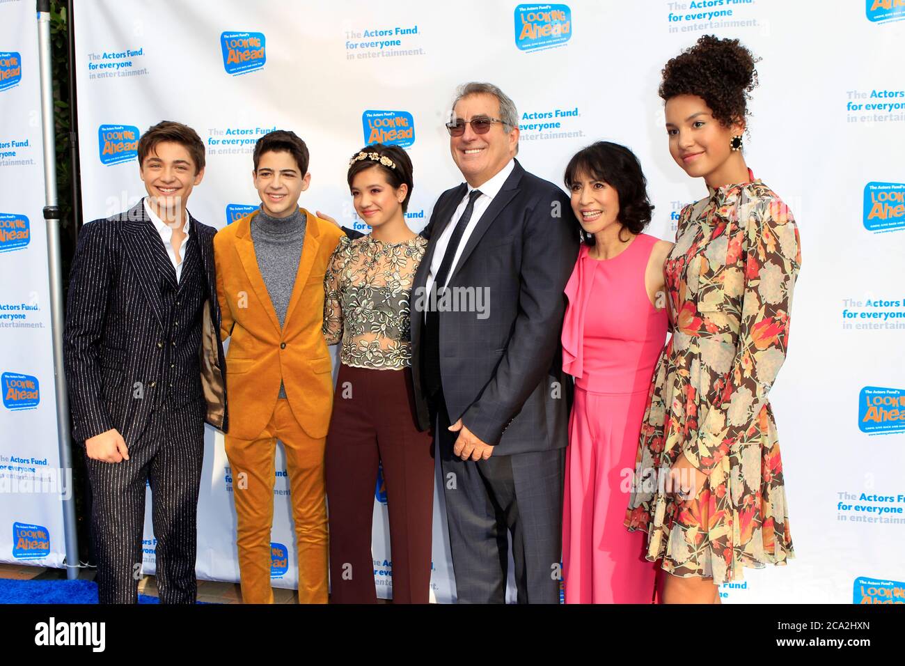 LOS ANGELES - OCT 28: Asher Angel, Joshua Rush, Payton Elizabeth Lee ...