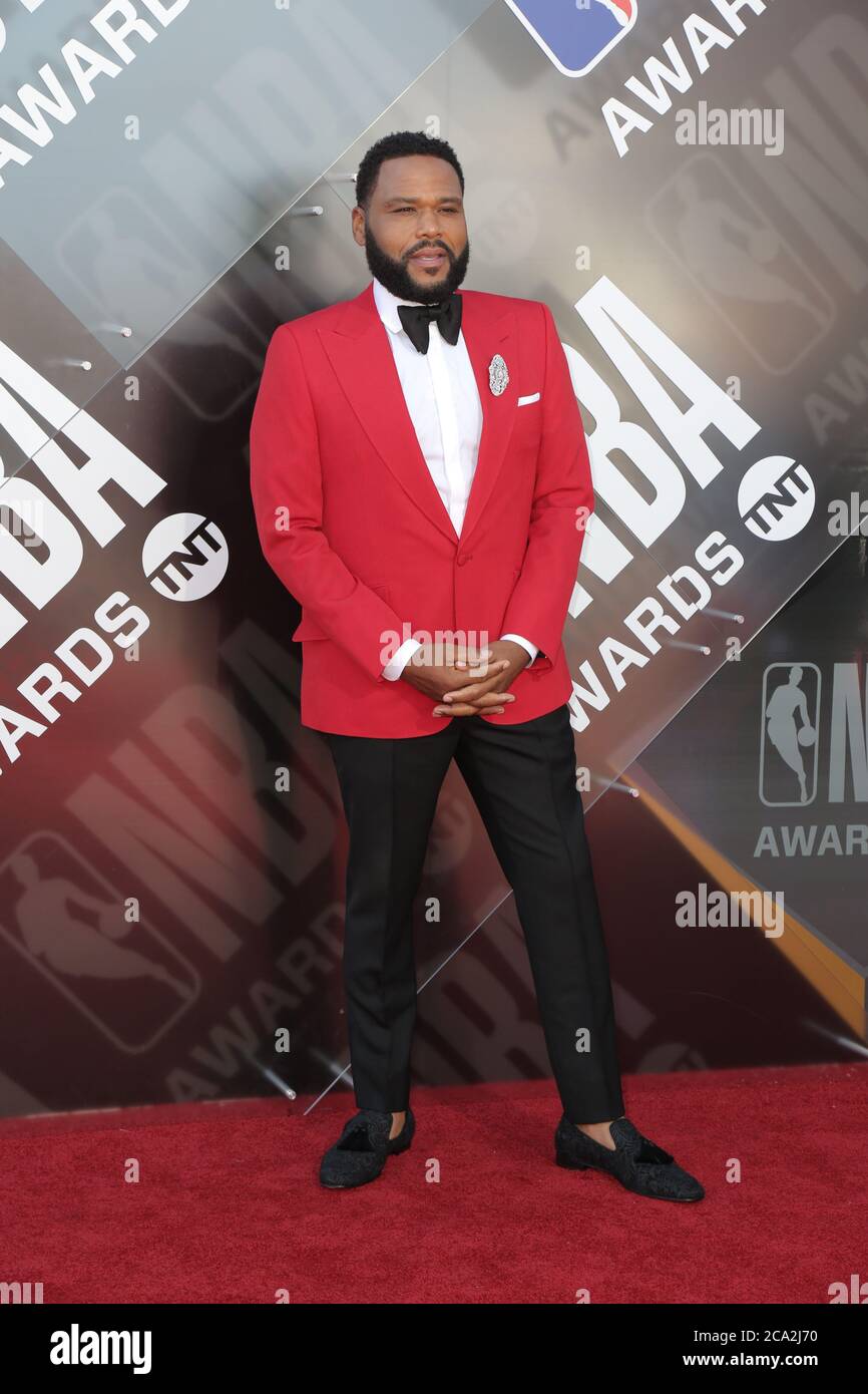 LOS ANGELES - JUN 25: Anthony Anderson at the 2018 NBA Awards at the ...