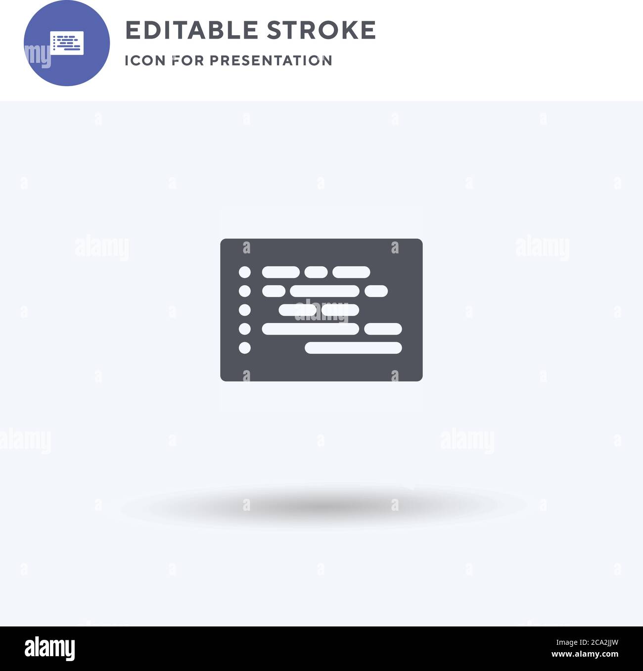 Coding icon vector, filled flat sign, solid pictogram isolated on white ...
