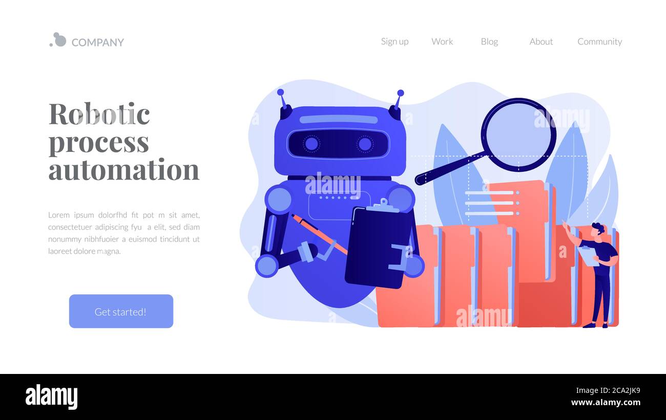 Automation service Stock Vector Images - Alamy