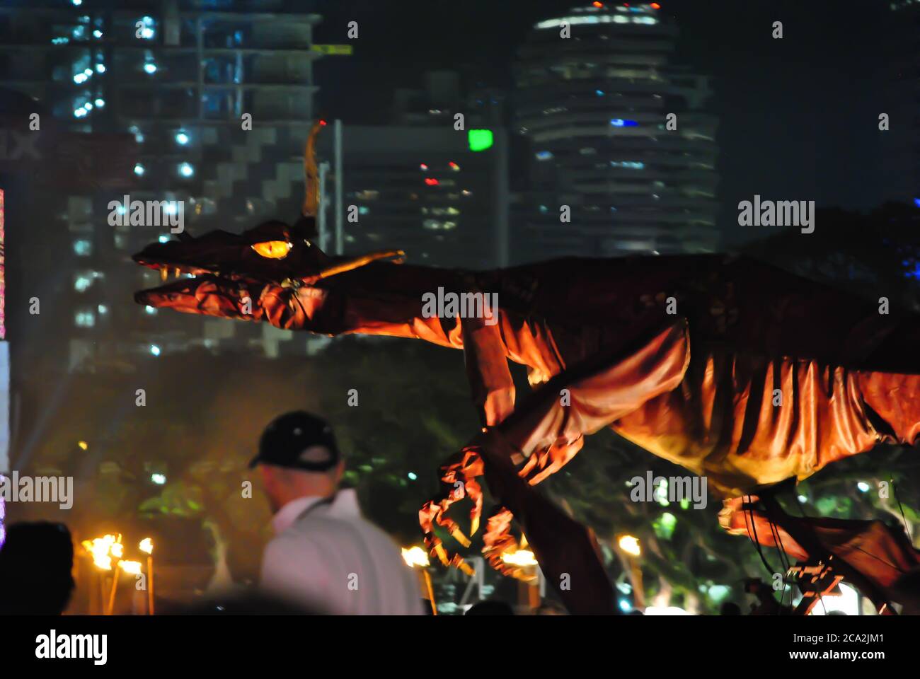 Mascots in the 2013 Singapore F1 Grand Prix Stock Photo - Alamy