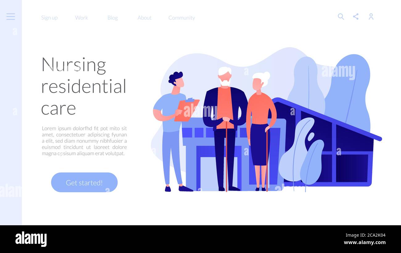 Nursing home therapy Stock Vector Images - Alamy