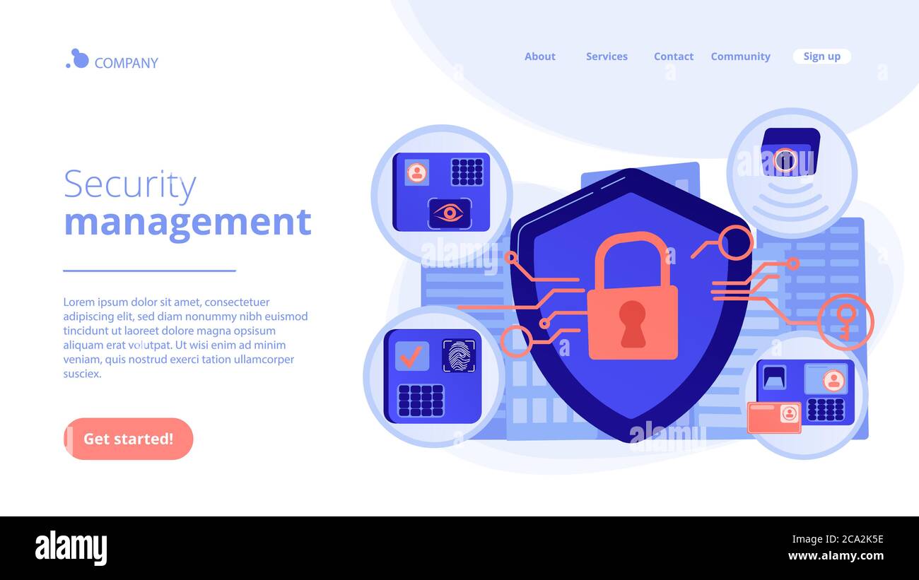 Access control system concept landing page Stock Vector Image & Art - Alamy Access control system concept landing page Stock Vector Image & Art - Alamy