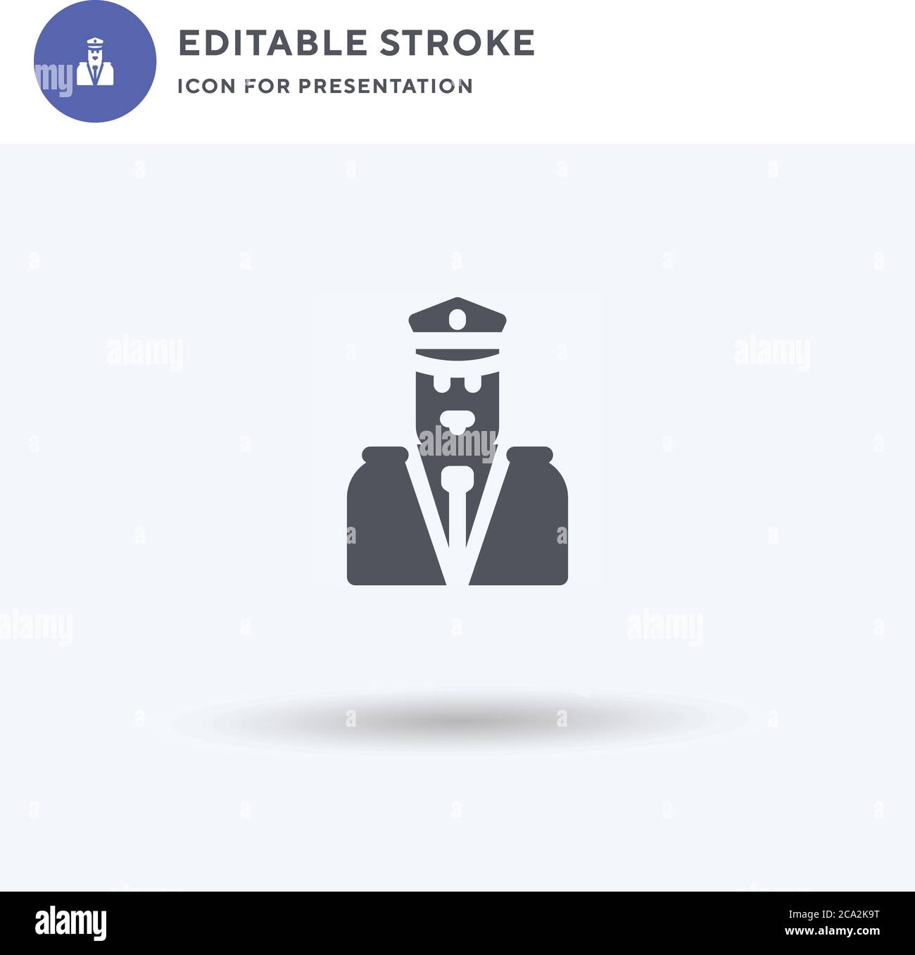 Security icon vector, filled flat sign, solid pictogram isolated on ...