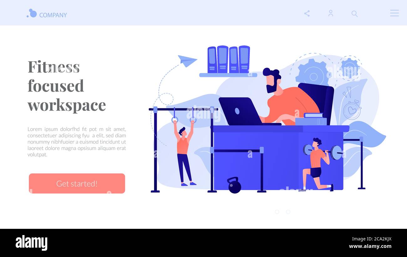 Workspace layout Stock Vector Images - Alamy