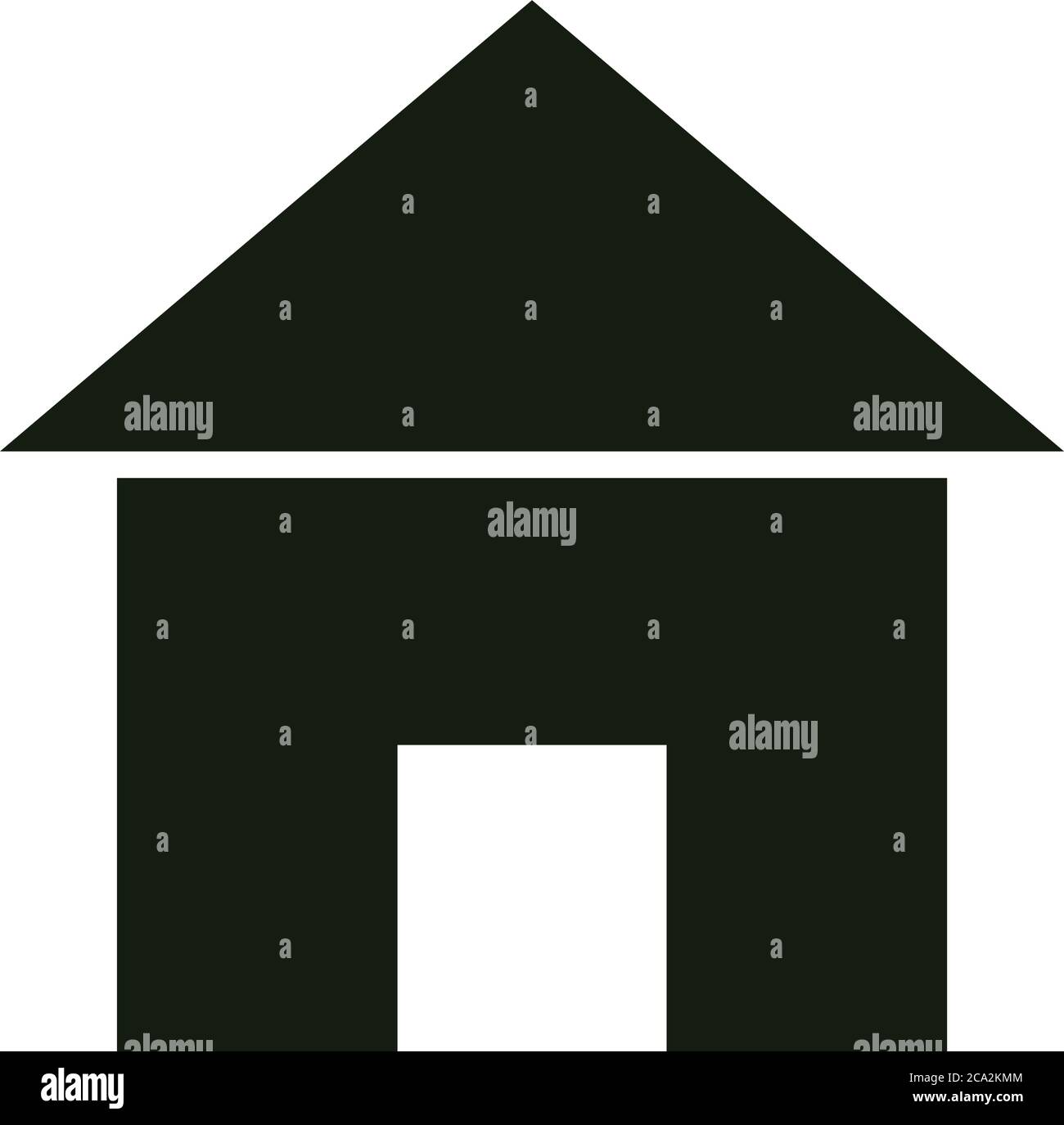 Mobile Application Homepage Web Button Menu Digital Silhouette Style Icon Vector Illustration