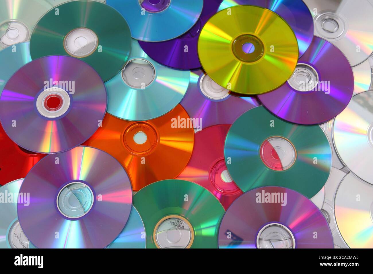 CD and DVD as very nice technology background Stock Photo - Alamy