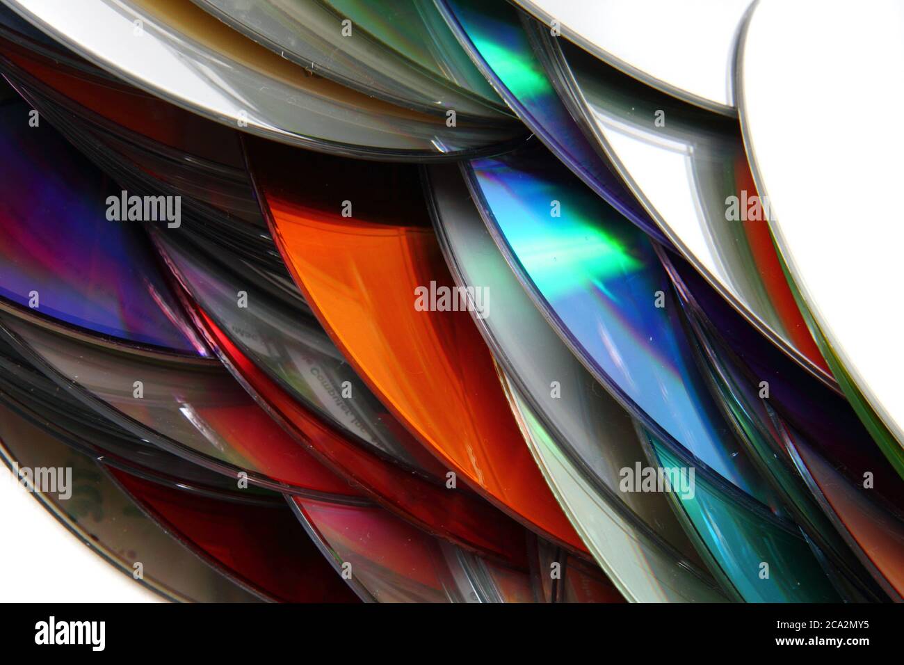 CD and DVD as very nice technology background Stock Photo - Alamy