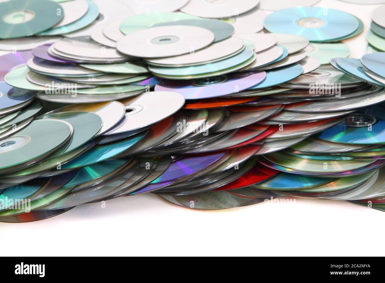 CD and DVD as very nice technology background Stock Photo - Alamy