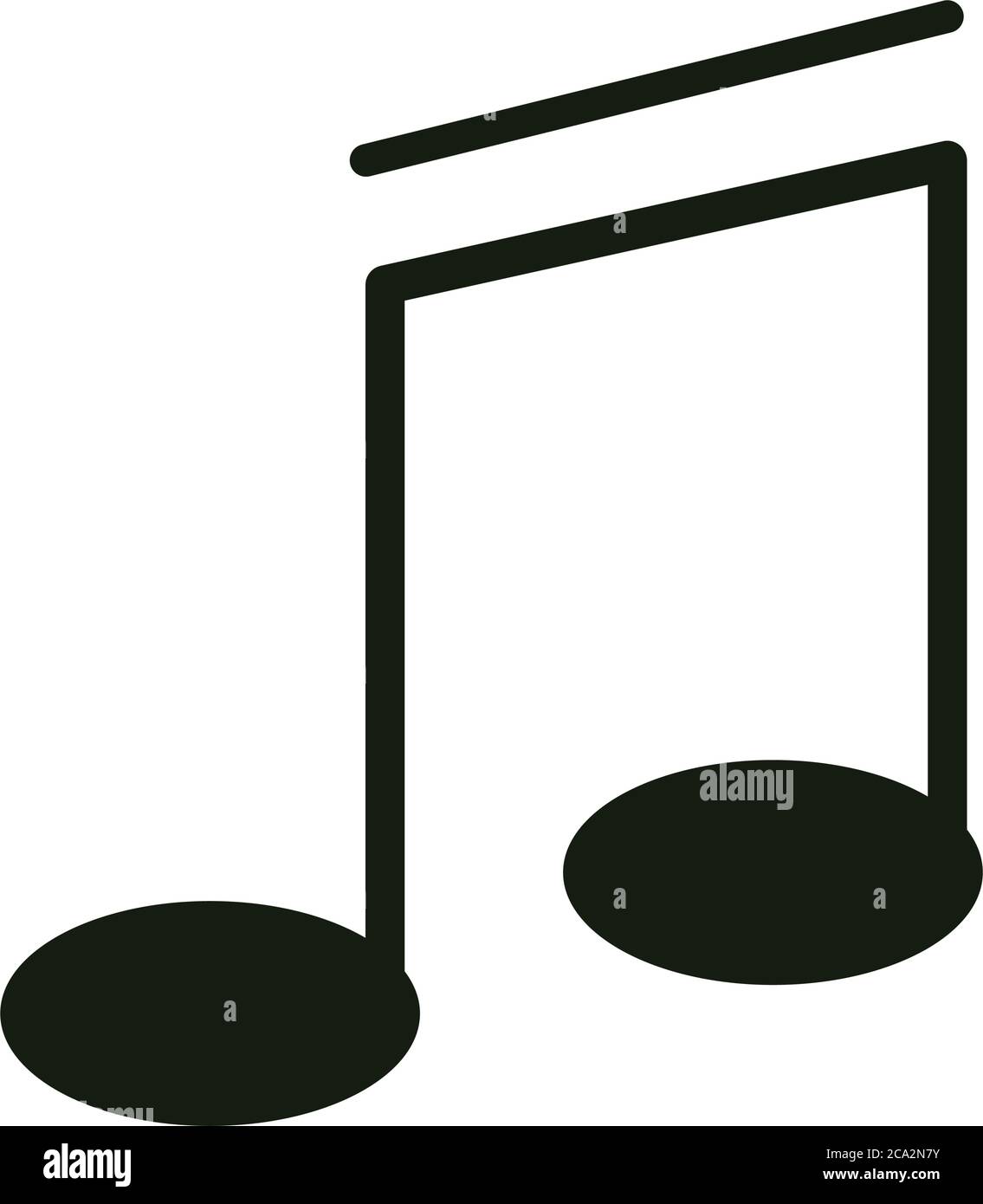 mobile application music audio web button menu digital silhouette style ...