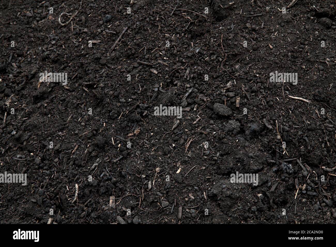dark soil as very nice natural background Stock Photo - Alamy