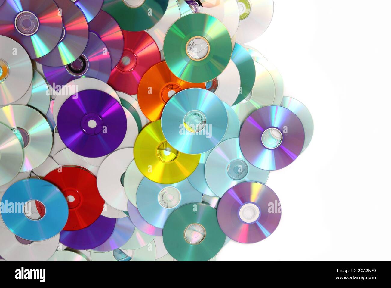 CD and DVD as color technology background Stock Photo - Alamy
