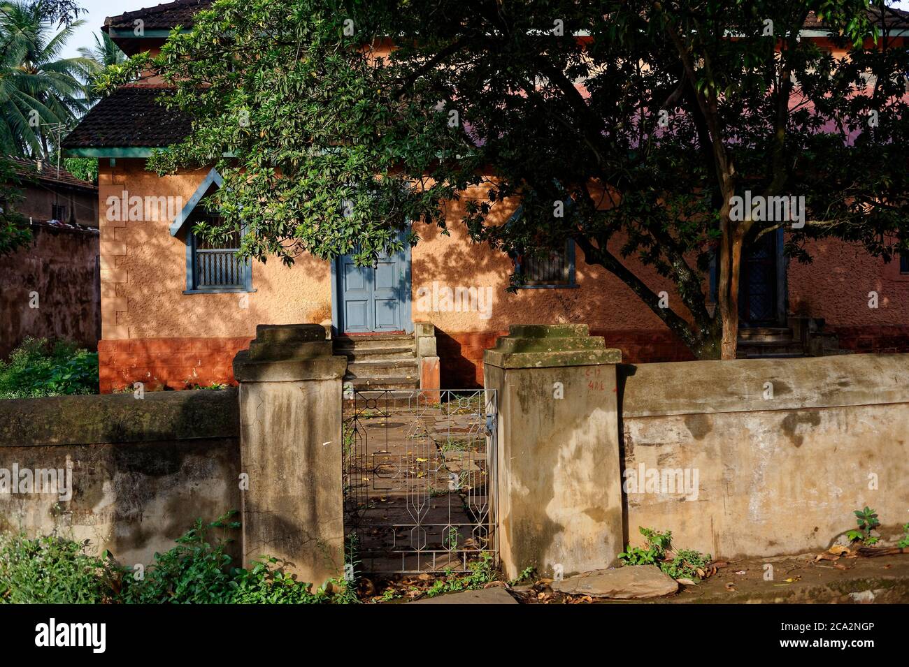 Traditional house of Karnataka Stock Photo - Alamy