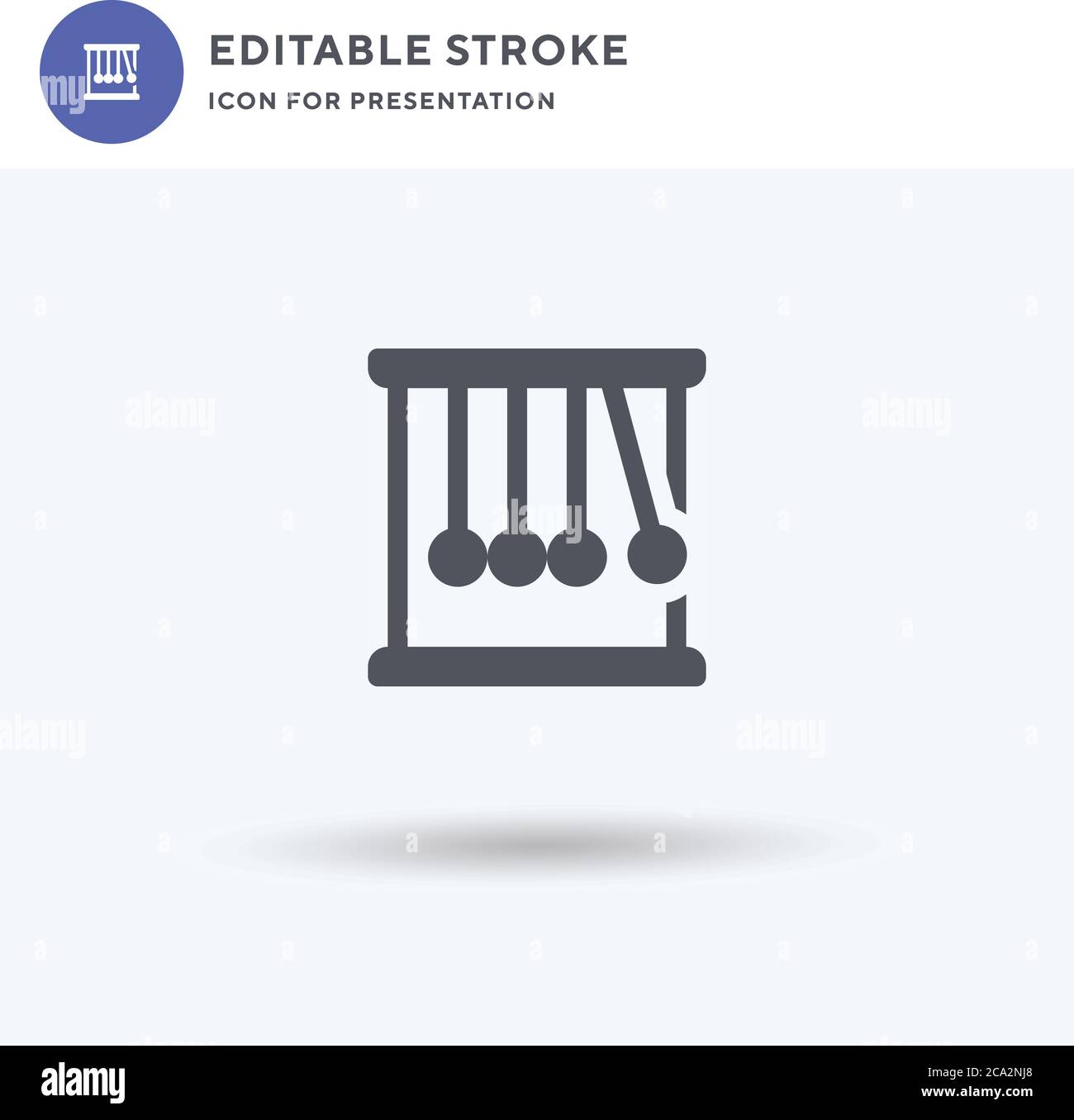 Momentum icon vector, filled flat sign, solid pictogram isolated on ...