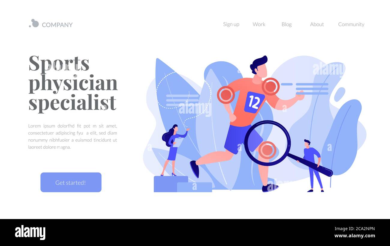 Sports medicine physician hi-res stock photography and images - Alamy