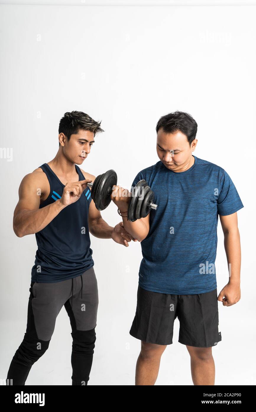 Right arm biceps hi-res stock photography and images - Alamy