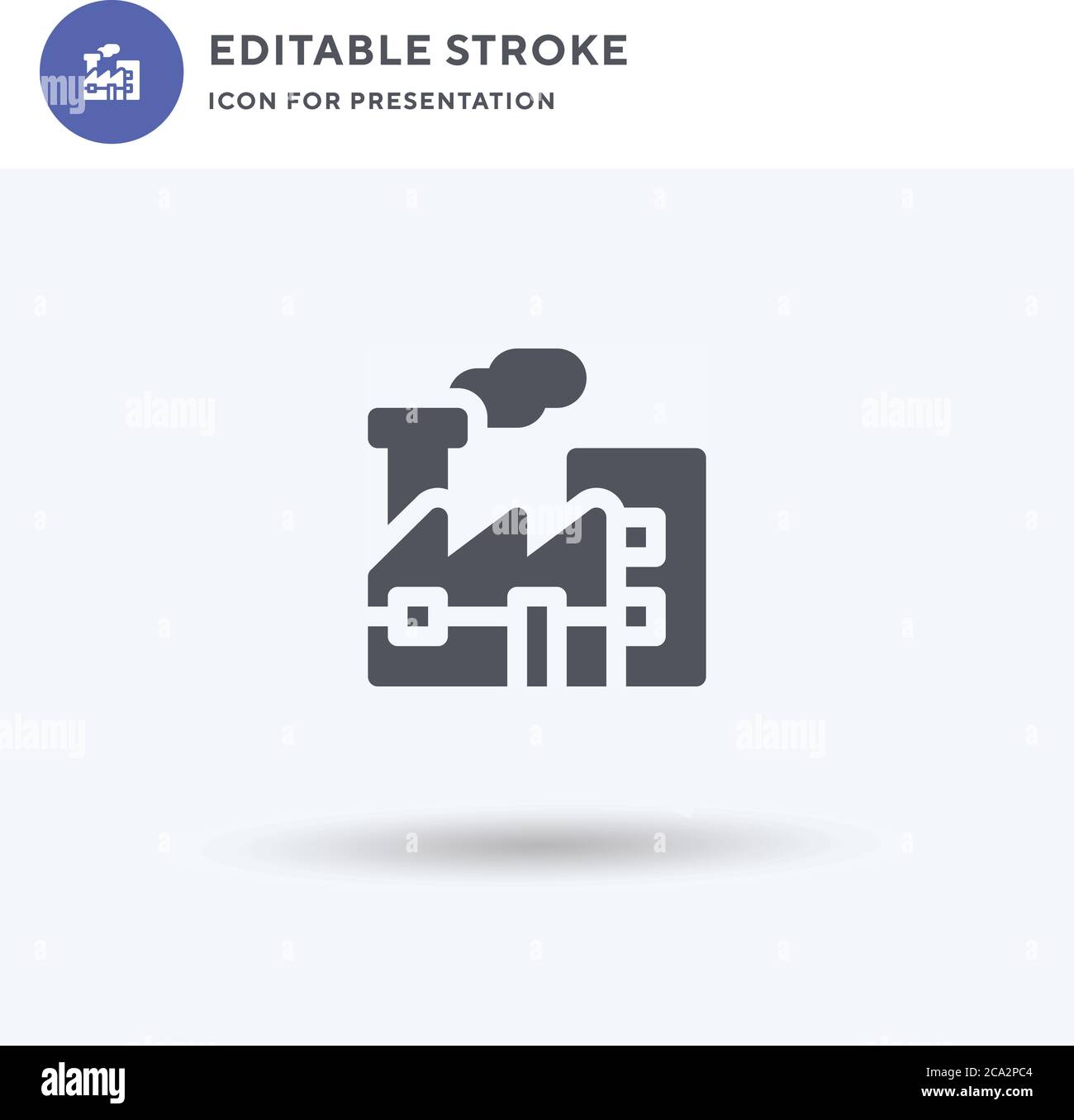 Pollution icon vector, filled flat sign, solid pictogram isolated on ...