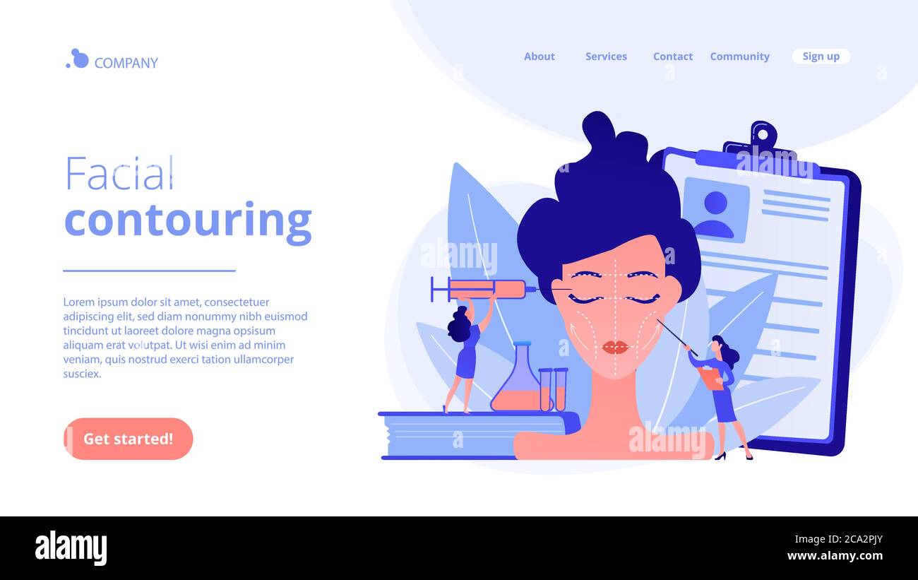 Contouring palette Stock Vector Images - Alamy