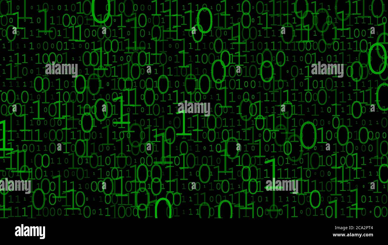 Binary numbers zeros ones in hi-res stock photography and images - Alamy