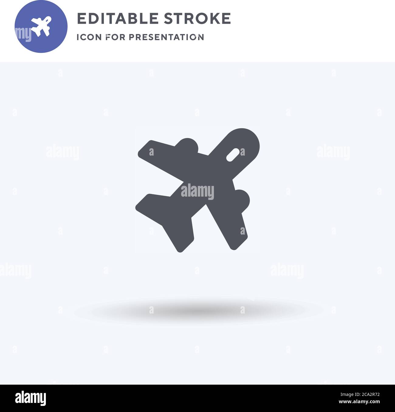 Aviation icon vector, filled flat sign, solid pictogram isolated on ...