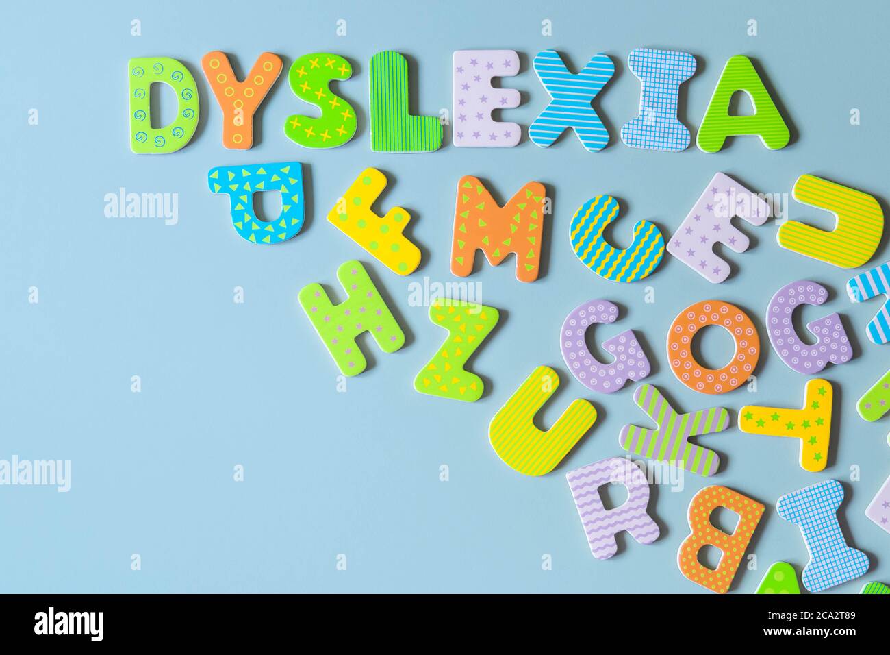Dyslexia letters hi-res stock photography and images - Alamy