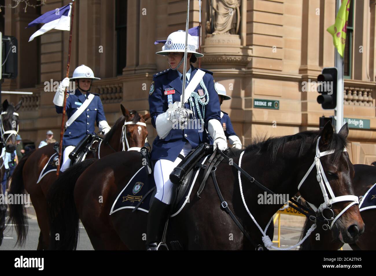 Parade in Sydney marks 100 years of women in policing Stock Photo - Alamy
