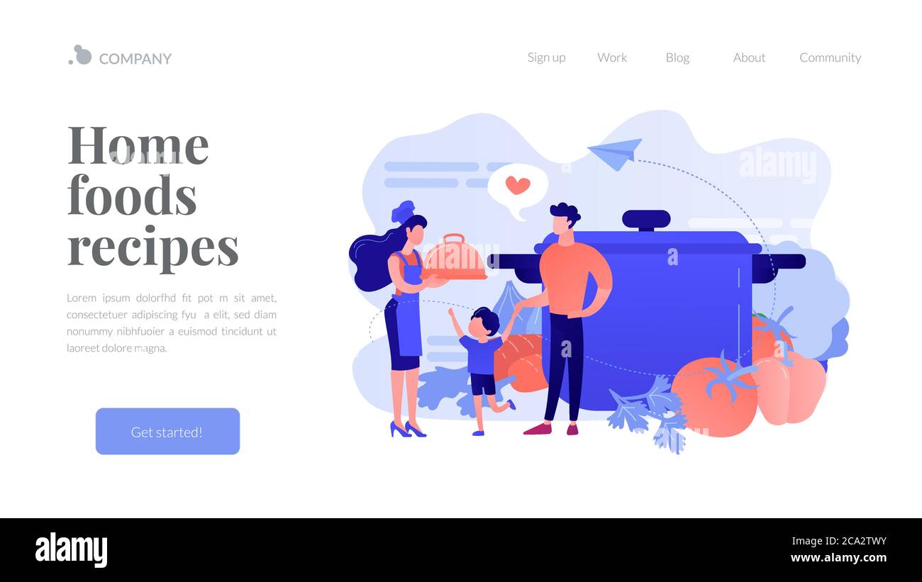 Cooking metaphor Stock Vector Images - Alamy