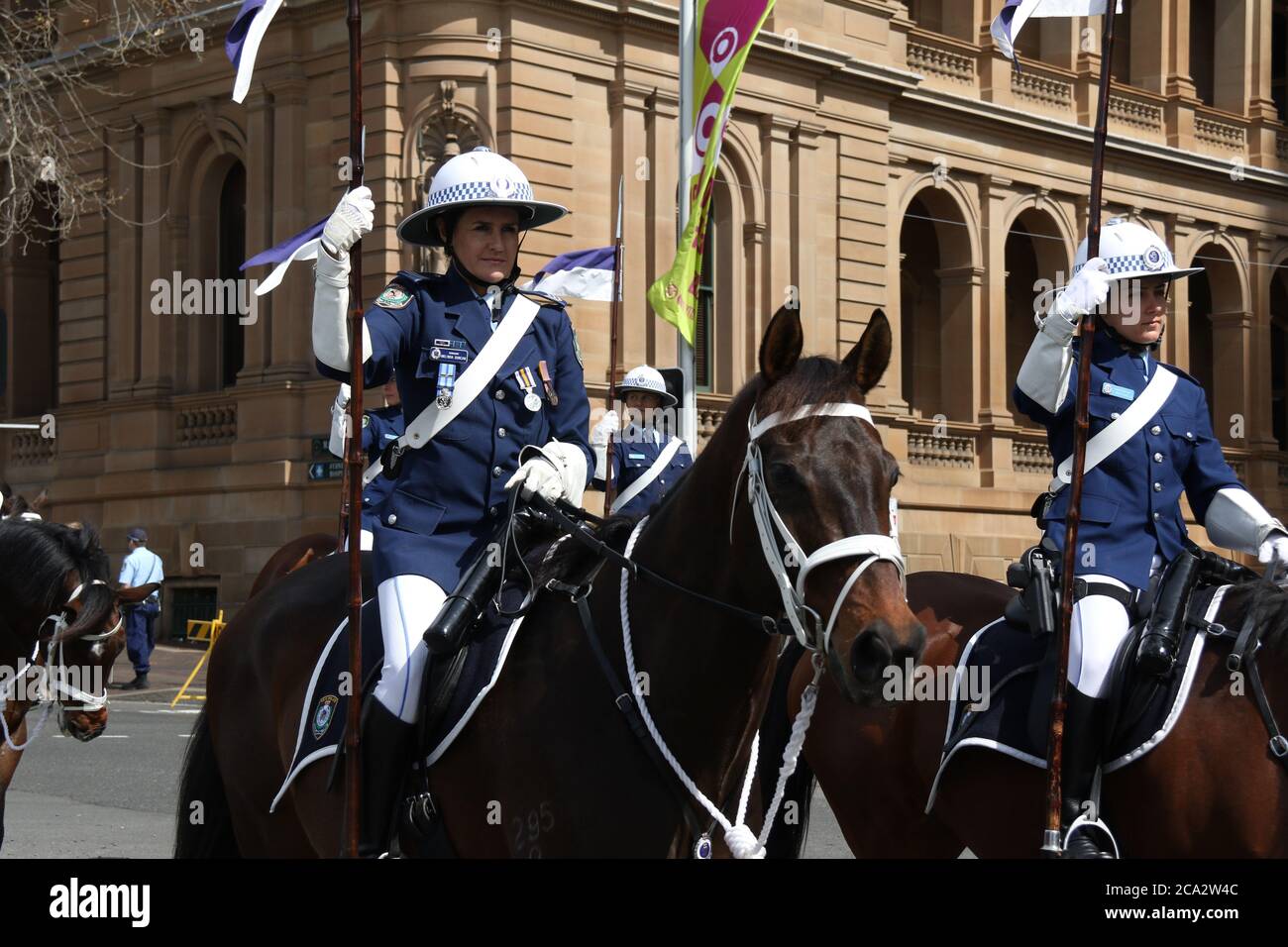 Parade in Sydney marks 100 years of women in policing Stock Photo - Alamy