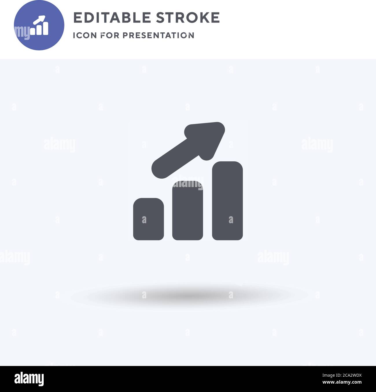 Economy icon vector, filled flat sign, solid pictogram isolated on ...