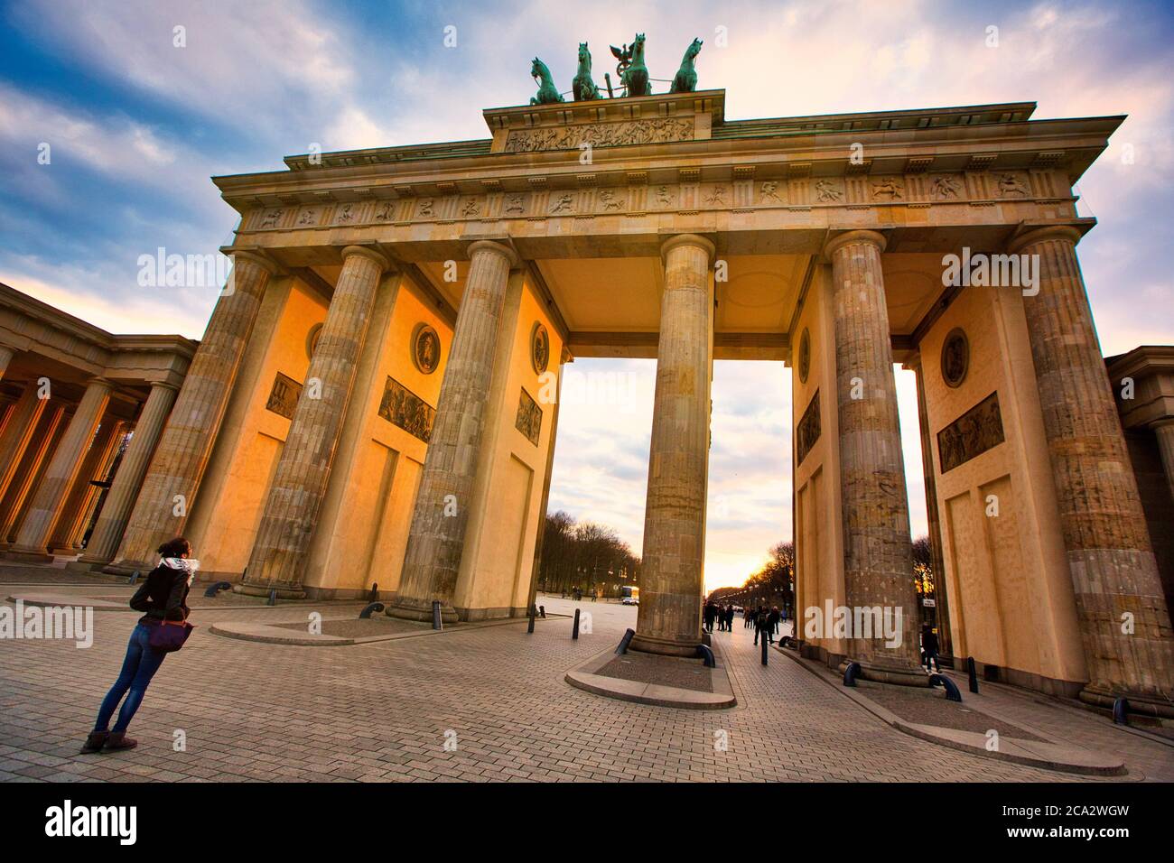Brandenburg gate architecture hi-res stock photography and images - Alamy