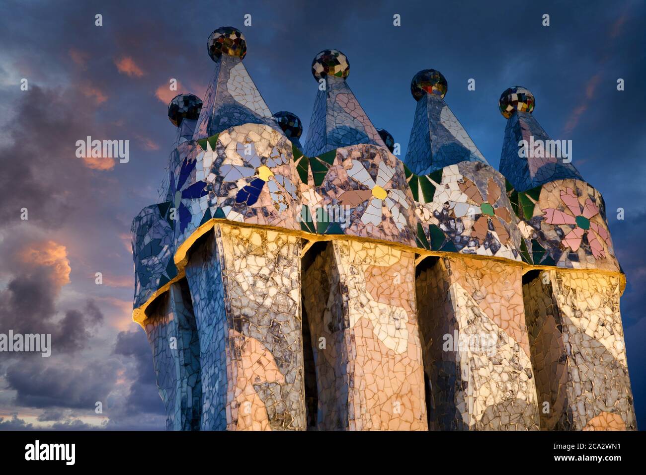 Casa Batllo Gaudi Barcelona High Resolution Stock Photography and ...