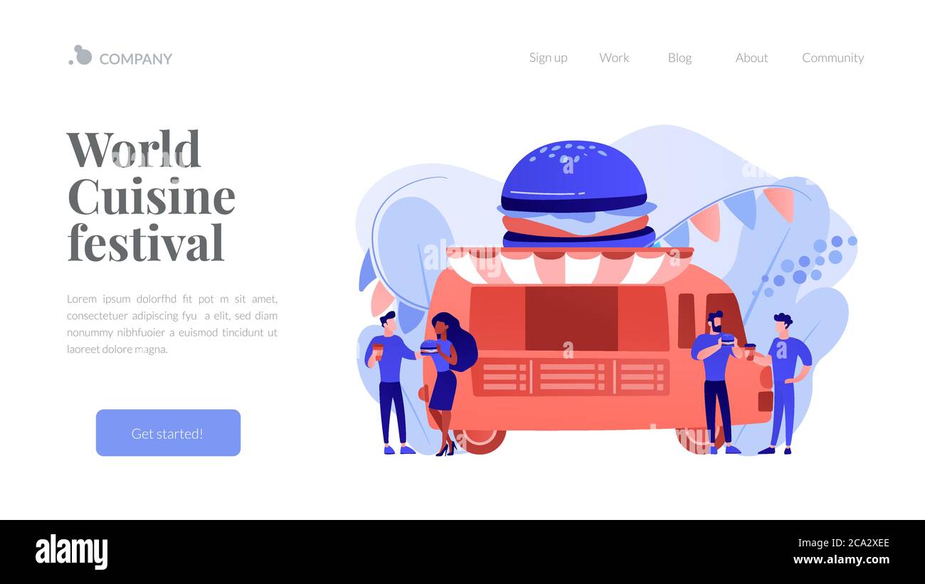 Local event food Cut Out Stock Images & Pictures - Alamy