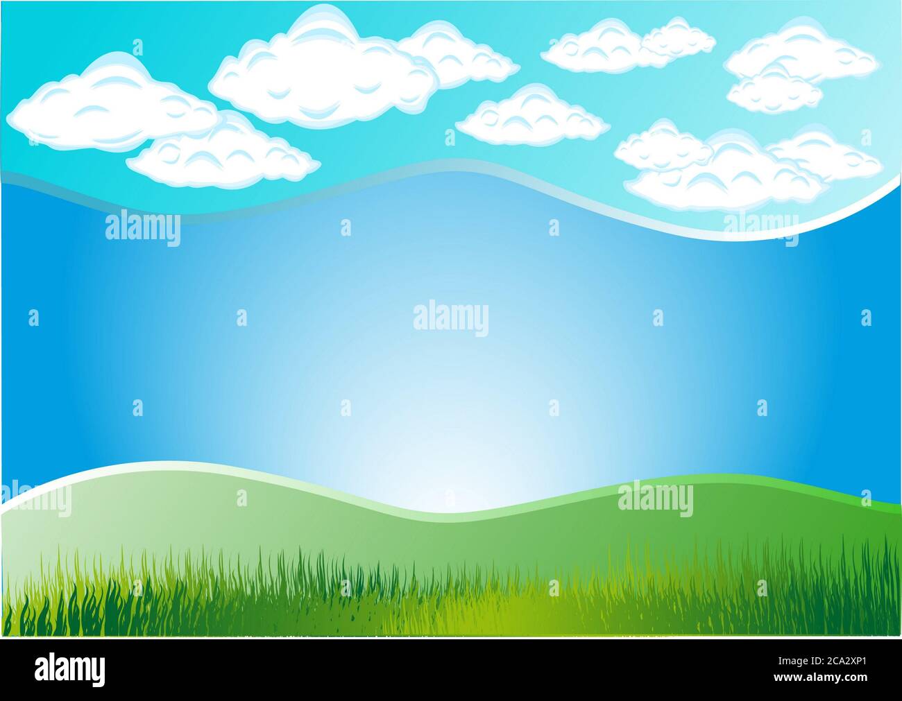 Illustration landscape leaf hi-res stock photography and images - Alamy