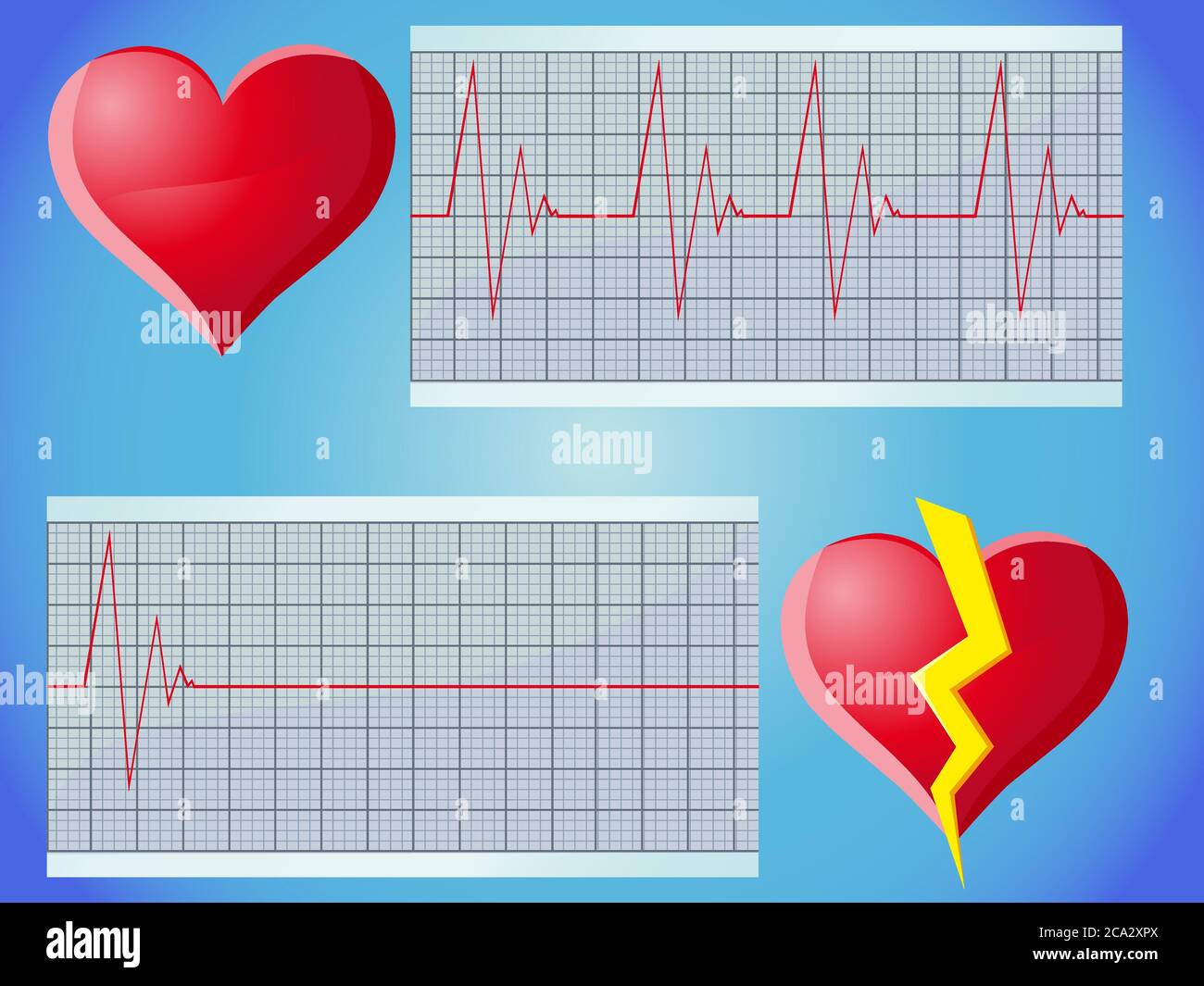 Heart pulse symbol hi-res stock photography and images - Alamy