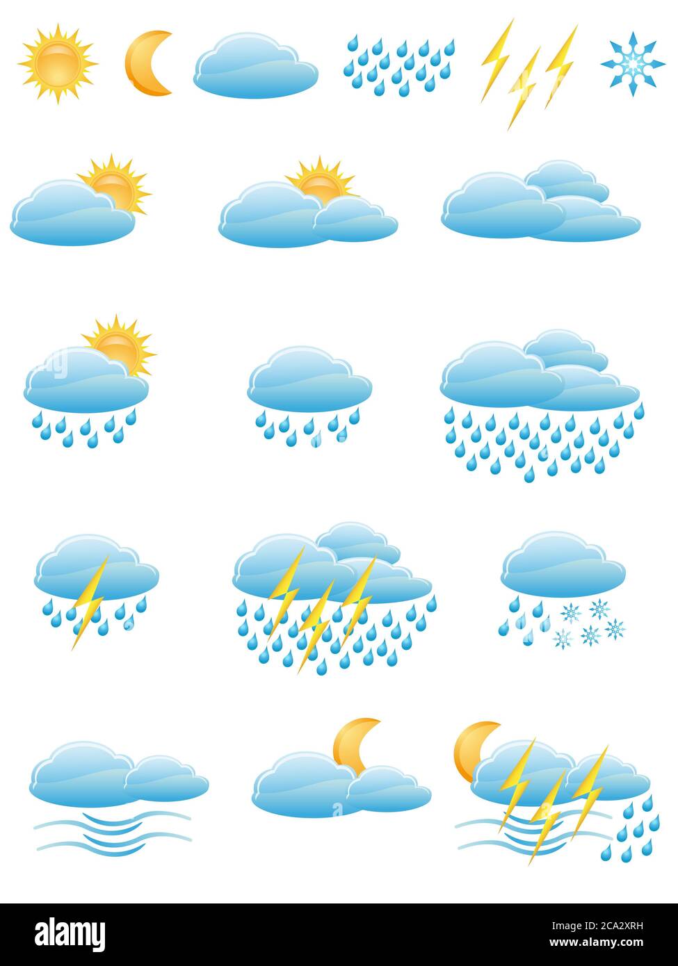 Cloudy storm night Cut Out Stock Images & Pictures - Alamy