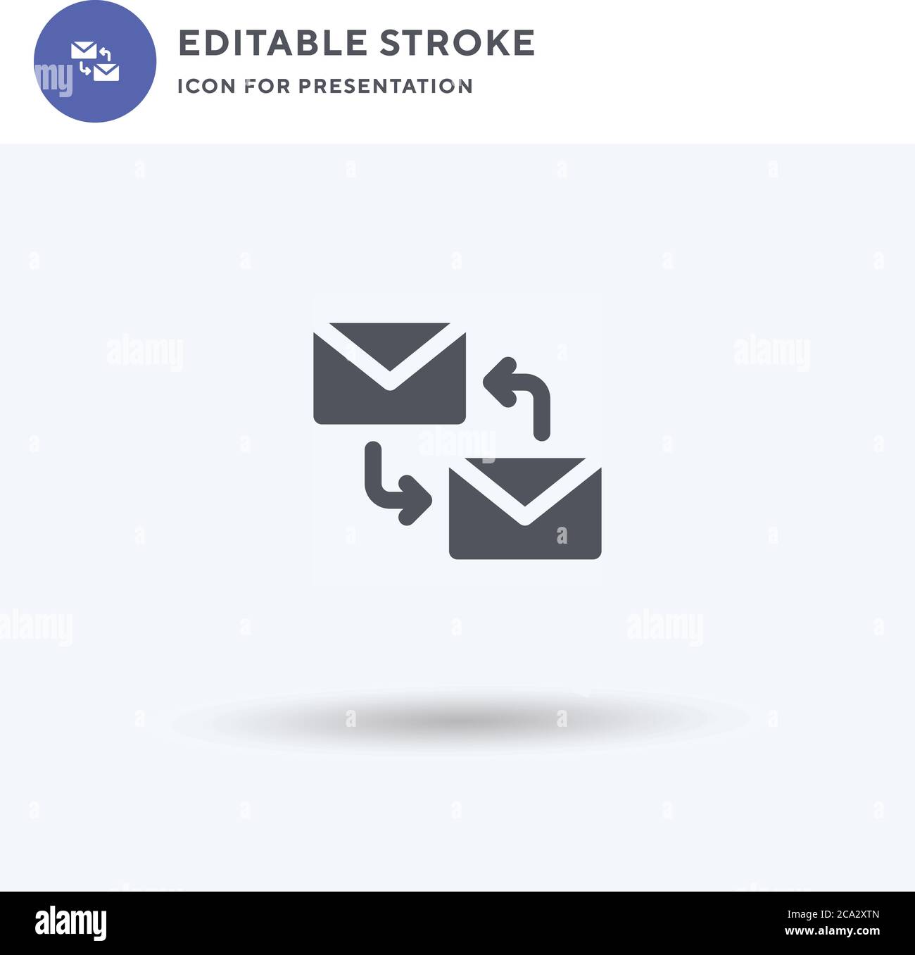 Post icon vector, filled flat sign, solid pictogram isolated on white ...