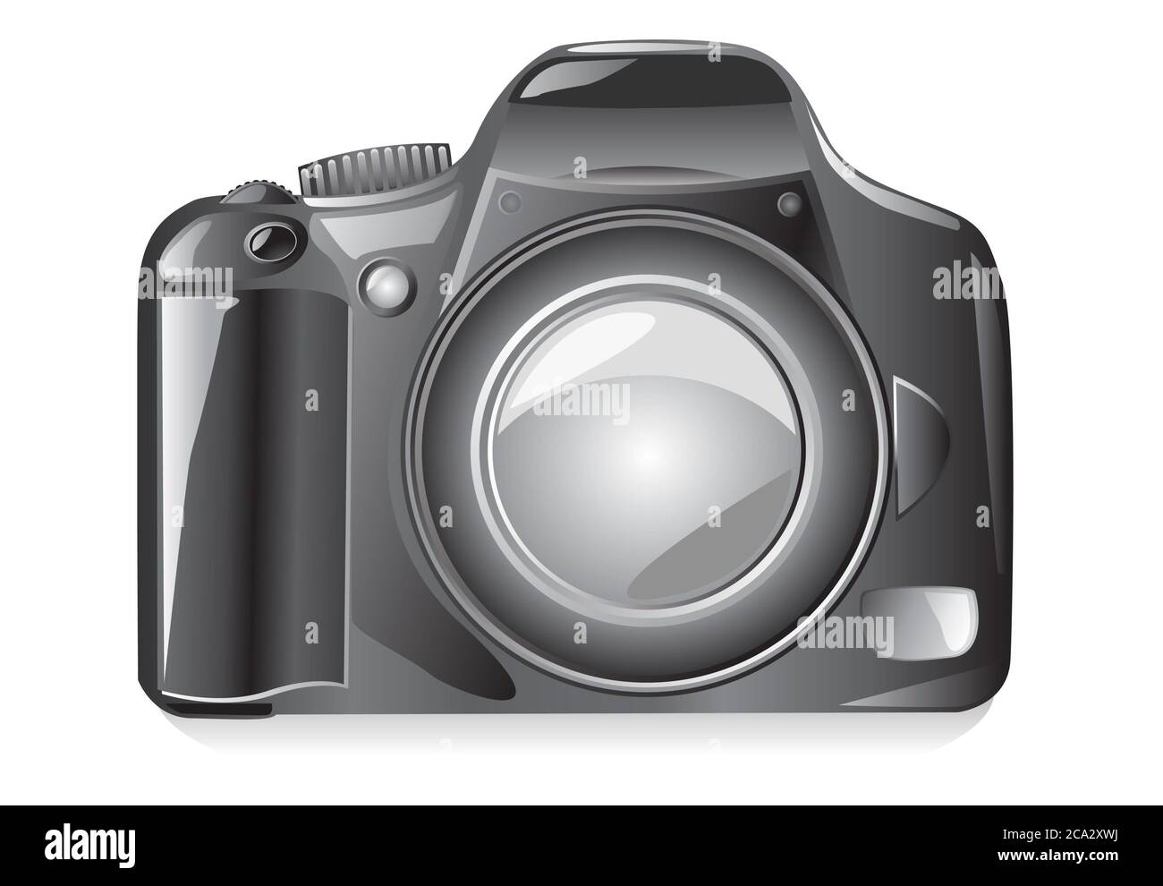 Camera Back View Vector